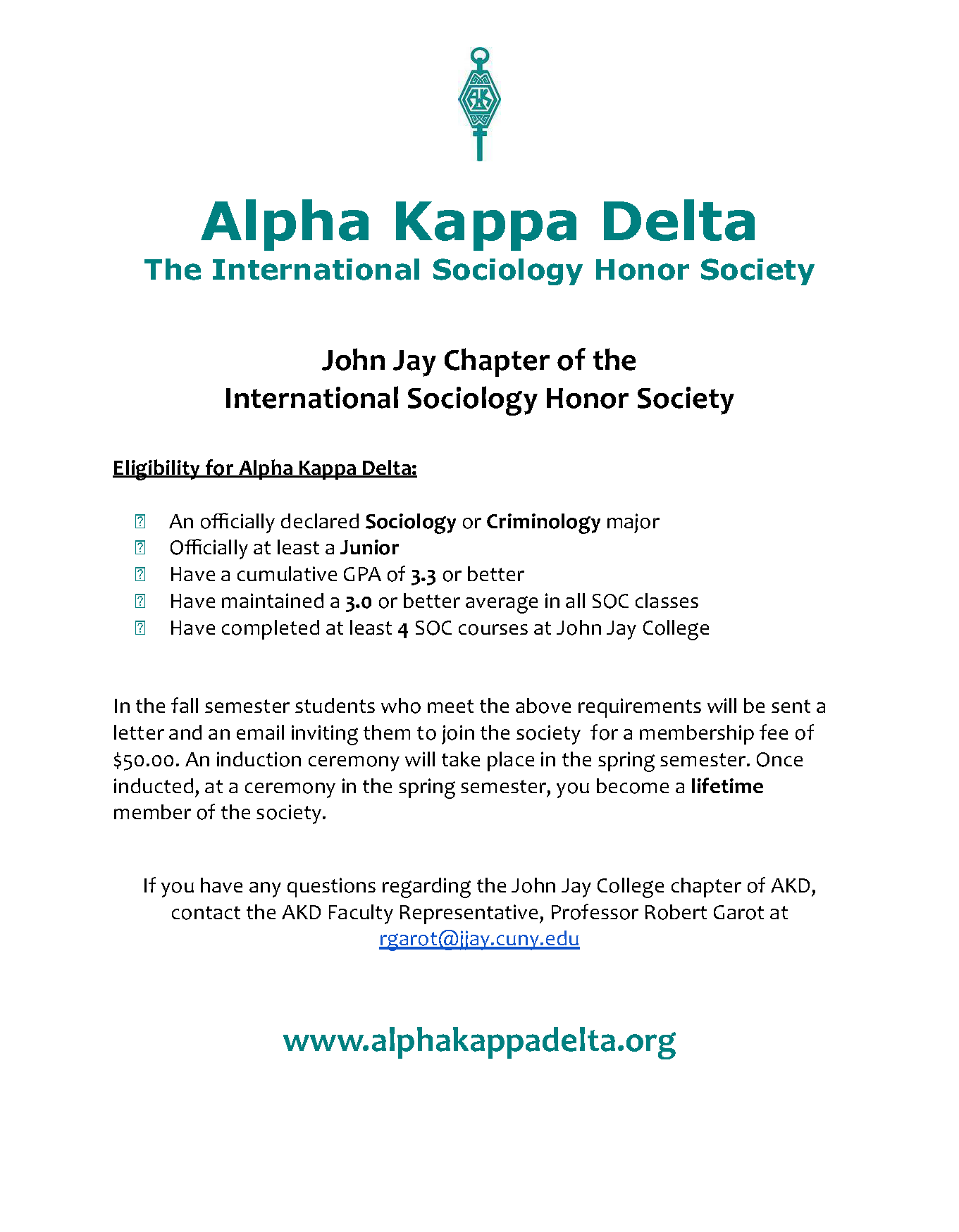 Student Advisement | John Jay College of Criminal Justice